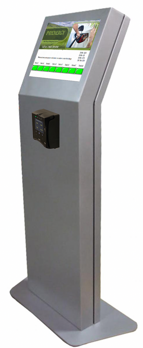 PE 502- PayEnergy Centralized outdoor Pay Stand
